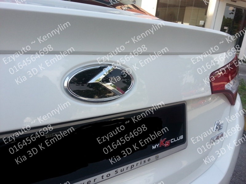 3D K Emblem (Full Set 7pcs) – EzyAUTO